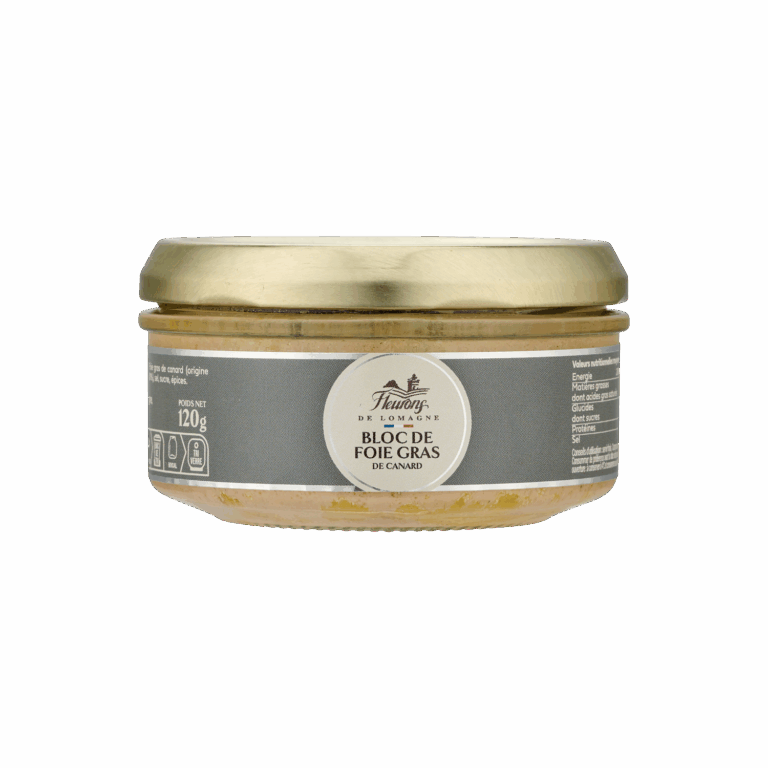Bloc de foie gras de canard Sud-Ouest - Fleurons de Lomagne