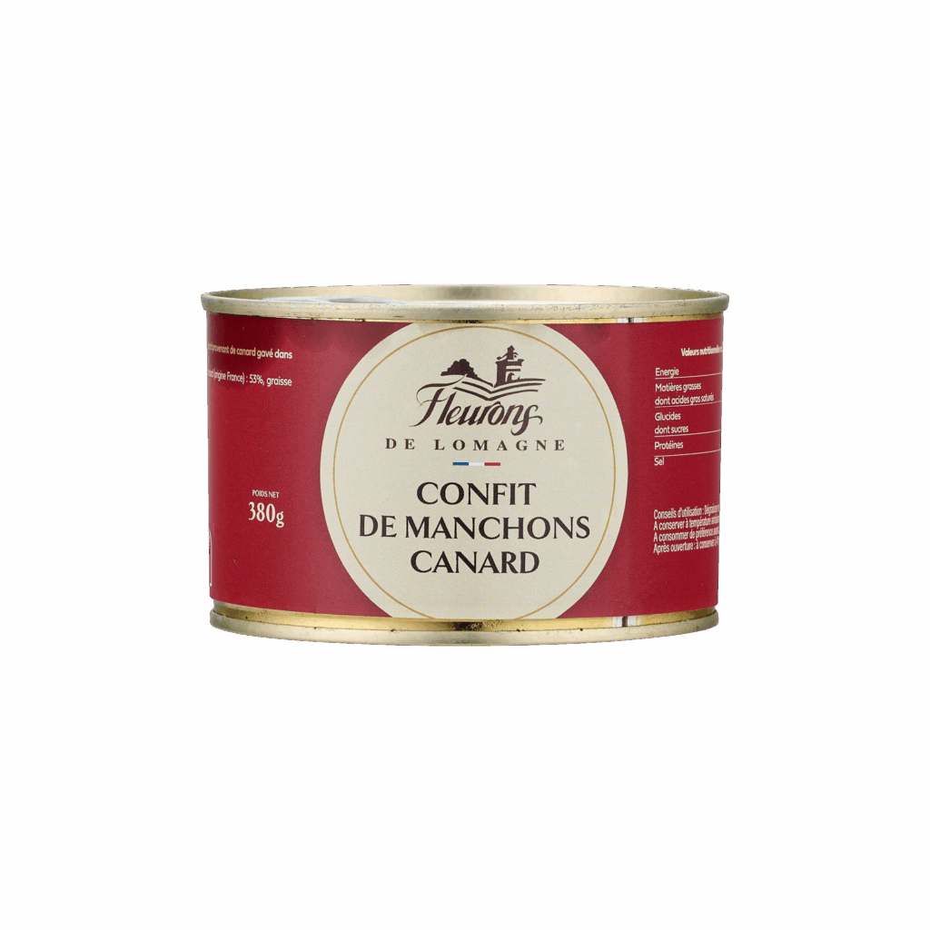 Confit de manchons de canard 380g - Fleurons de Lomagne