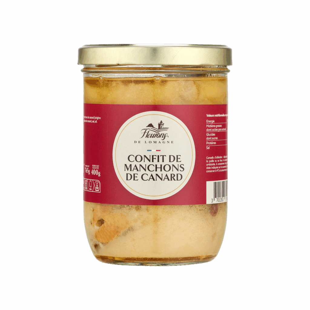 Confit de manchons de canard 765g - Fleurons de Lomagne