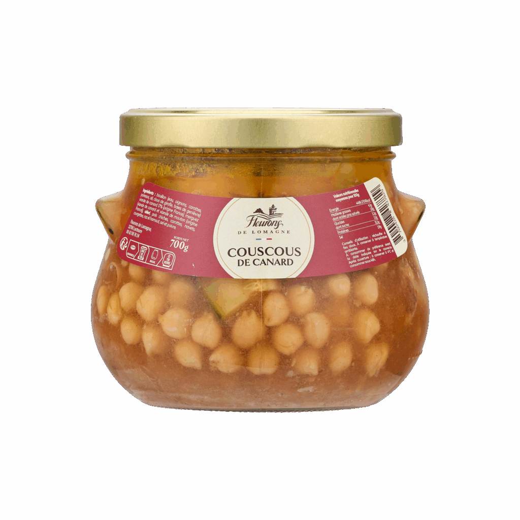Couscous de canard 700g - Fleurons de Lomagne