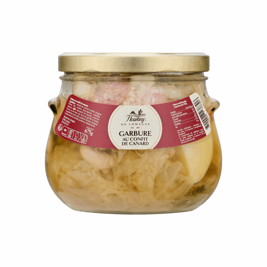 Garbure au confit de canard 675g - Fleurons de Lomagne