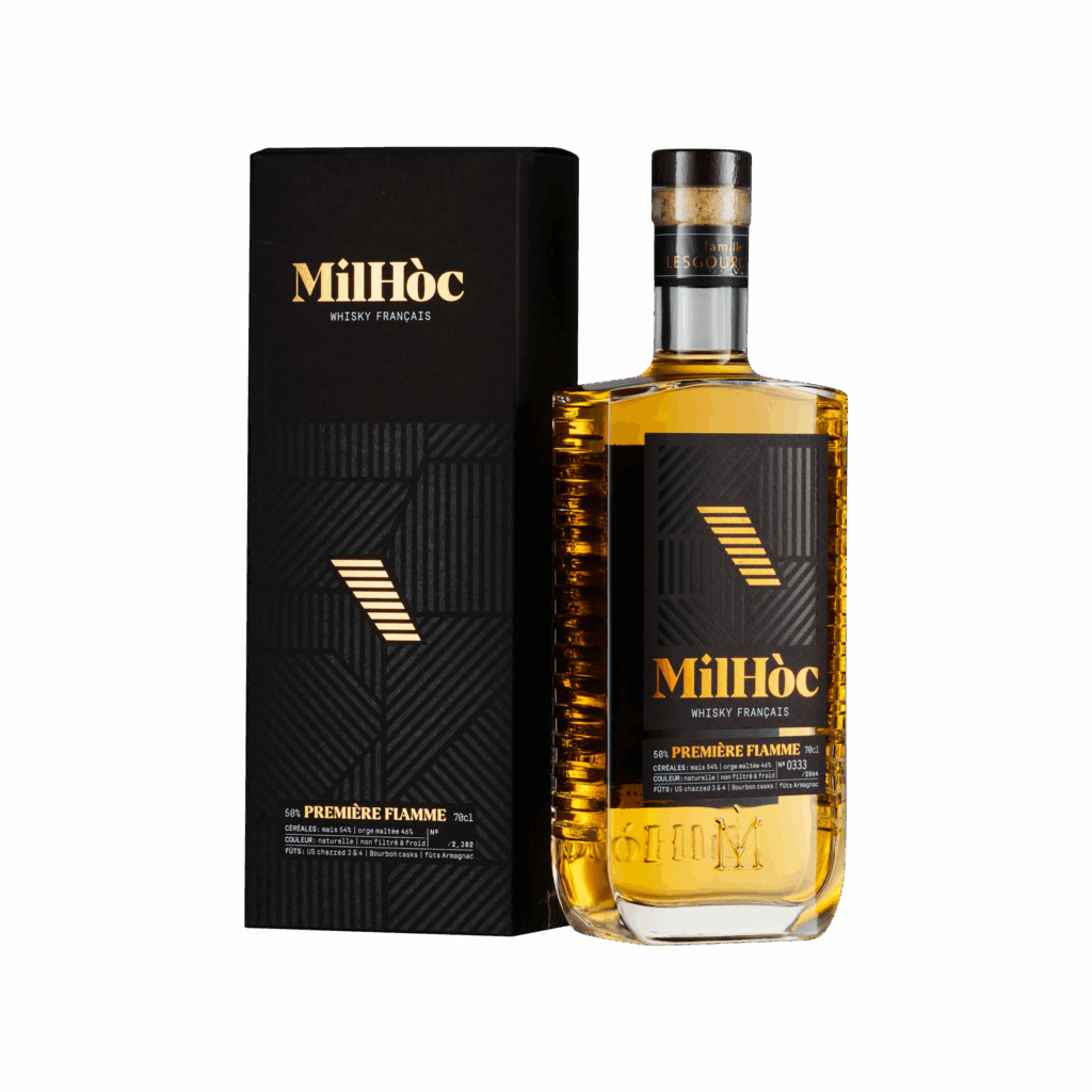Première Flamme Whisky Gersois Milhoc 70cl - Fleurons de Lomagne